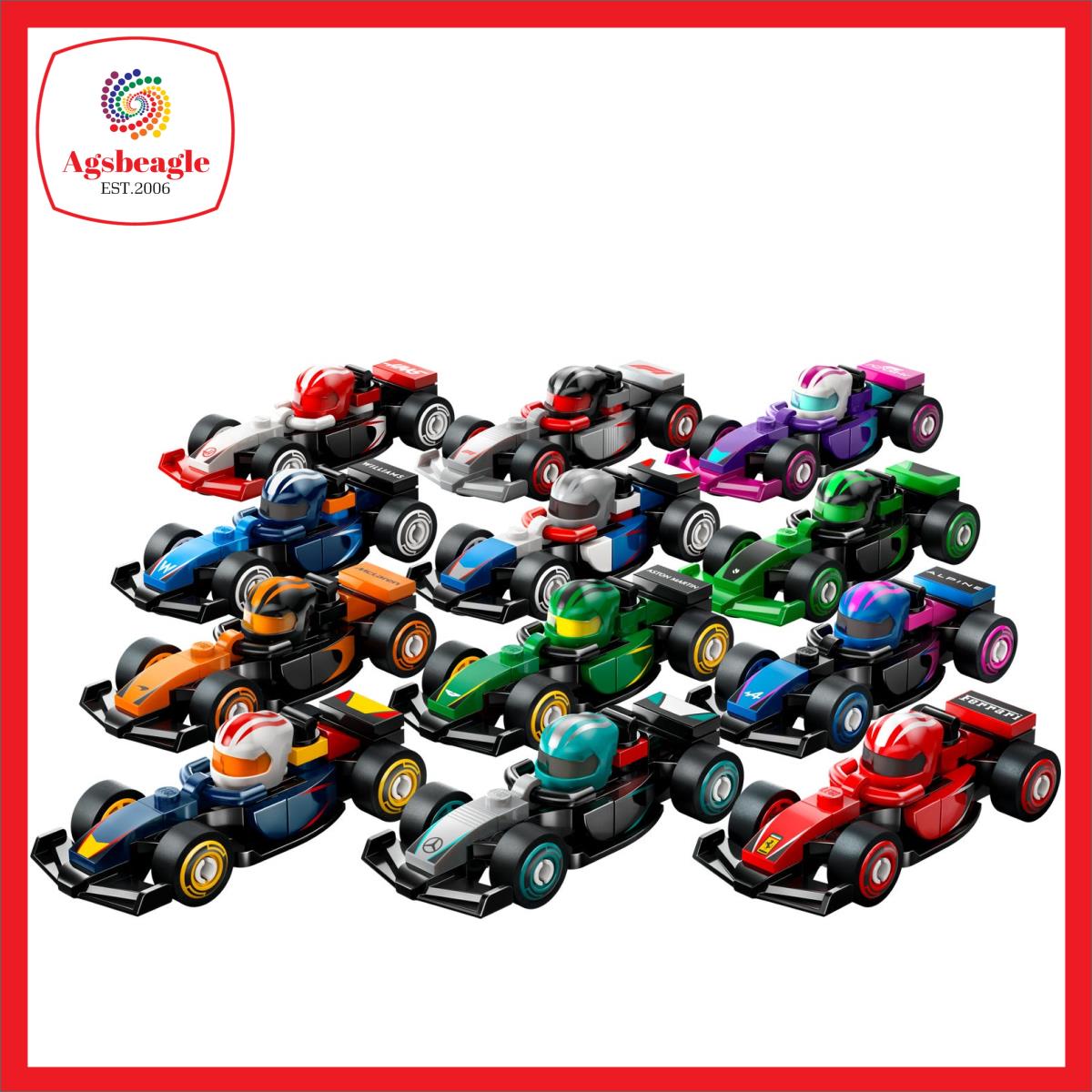 Lego Minifigure 71049 F1 Collectible Race Cars Set of 12 (2025 ...