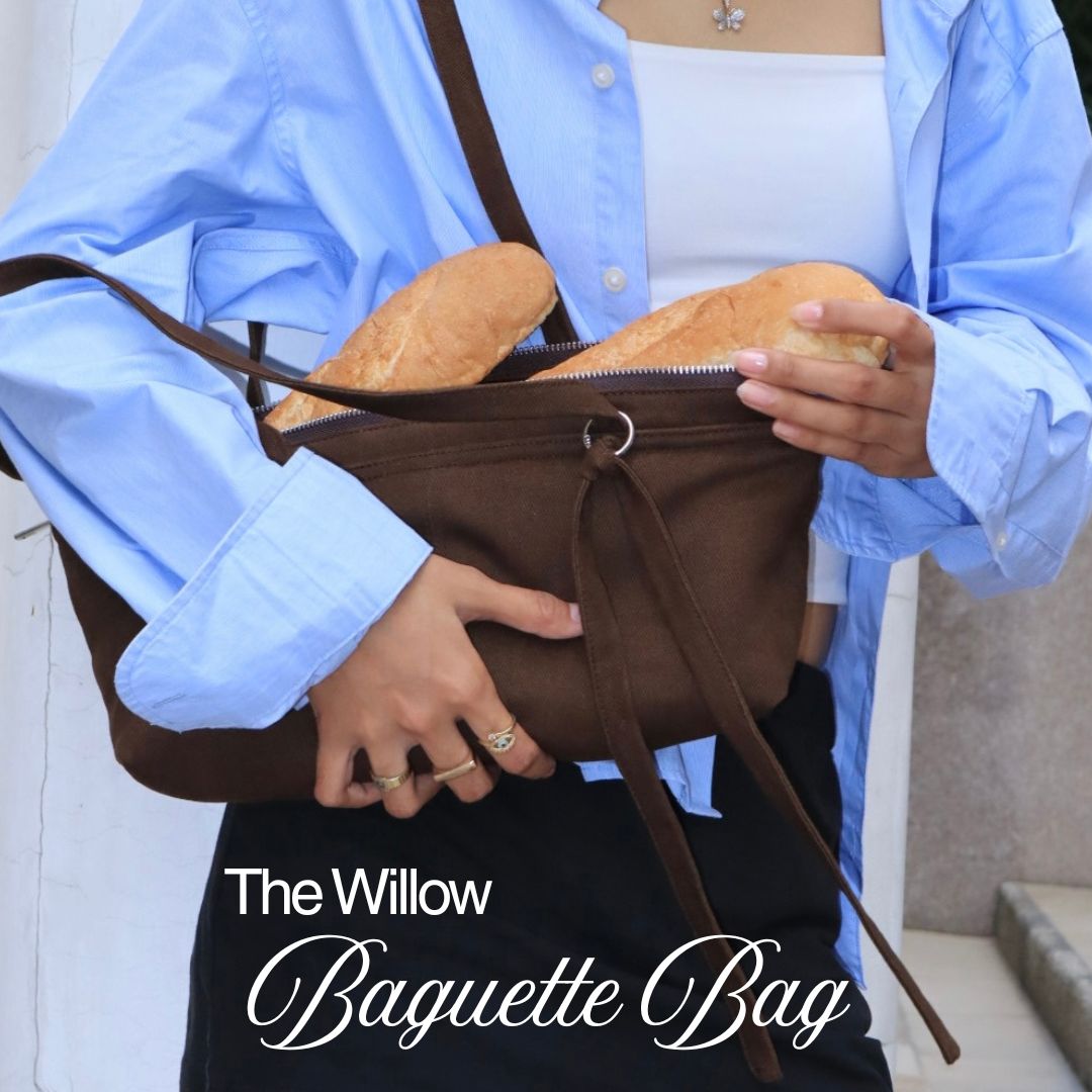 The Willow Baguette Bag By Tote Story Studios / Shoulder Bag | Shopee Philippines