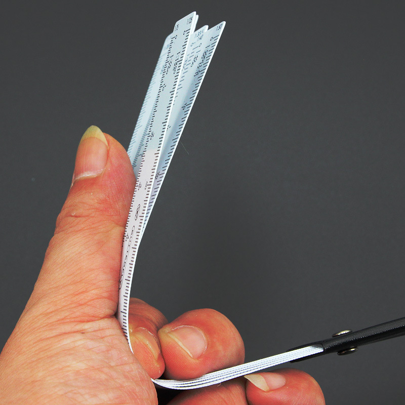 Scale Ruler Plastic Fan Shaped Drafting Architect Engineering Metric ...