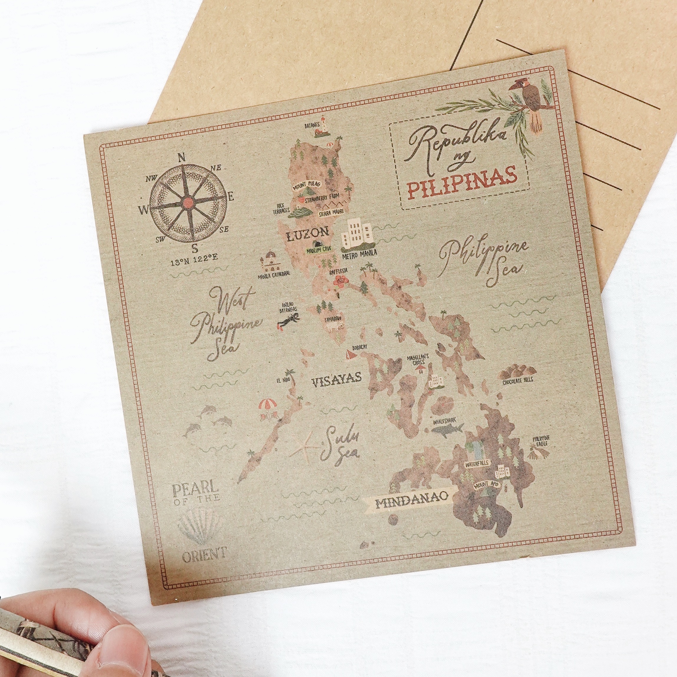 Papemelroti Philippine Souvenir Postcard | Greeting Card | Jeepney ...