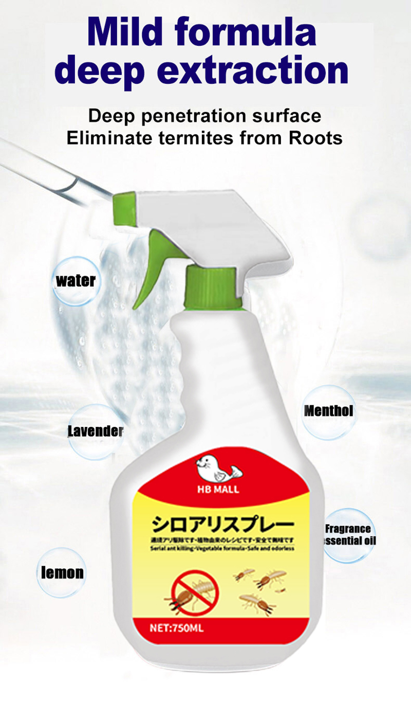 Termite killer spray 750ML ant spray killer insecticide spray termite ...