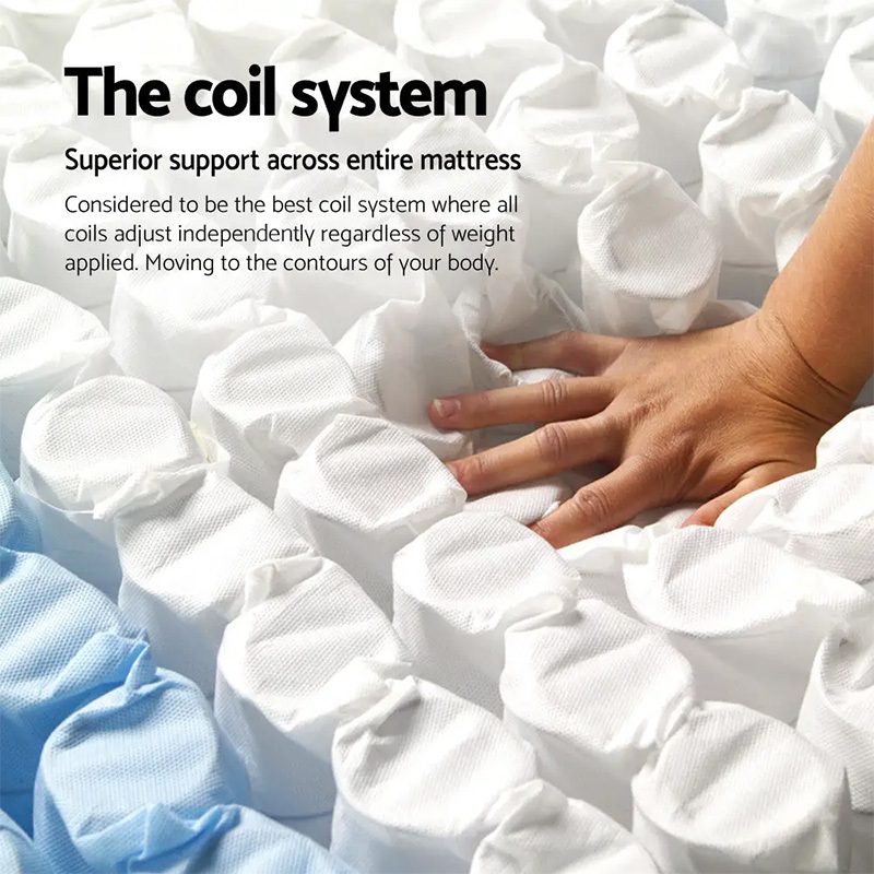 8 inch Memory Foam Spring Mattress Single/Double/Queen/King Bed ...