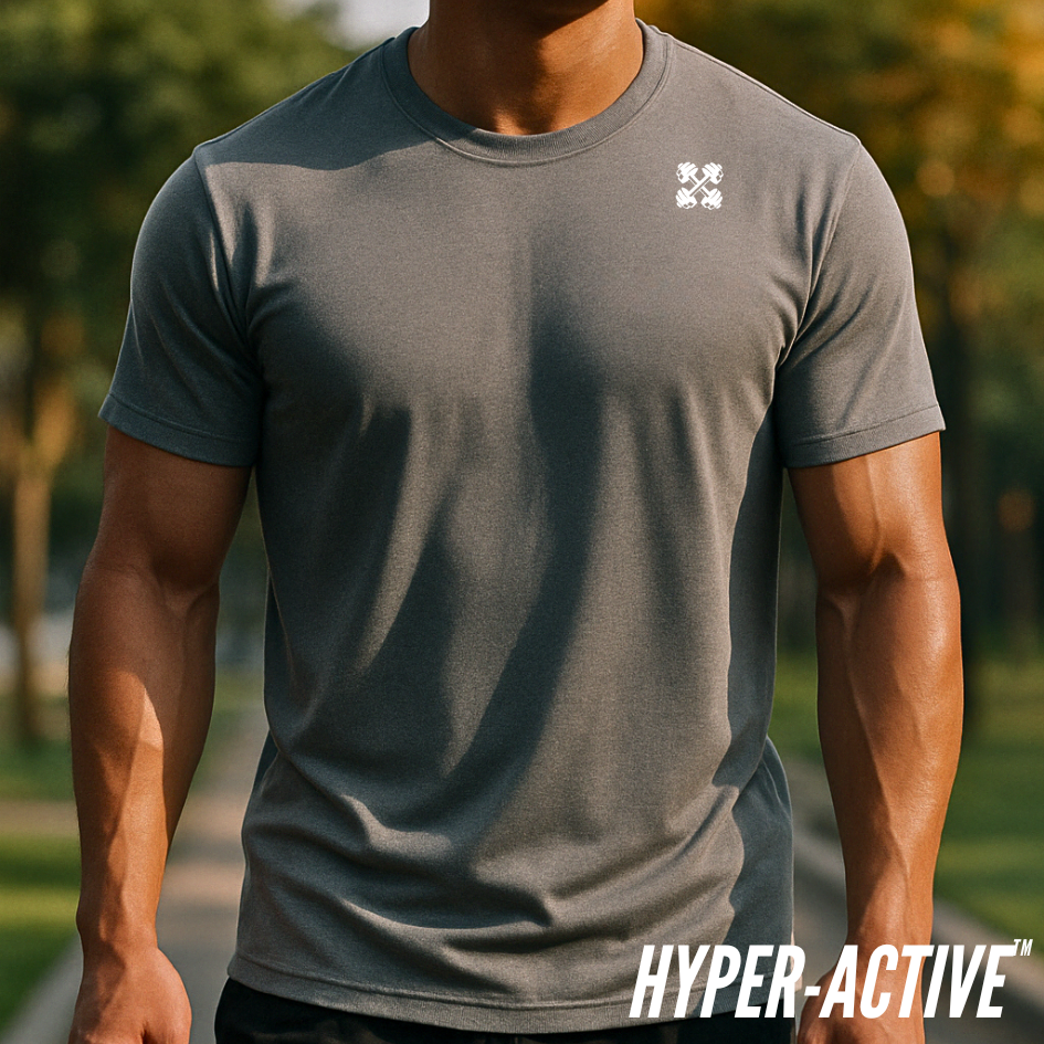 Stractive Hyper-Active Dri Fit Gym Shirt | Men's Dry Fit Workout Shirt ...