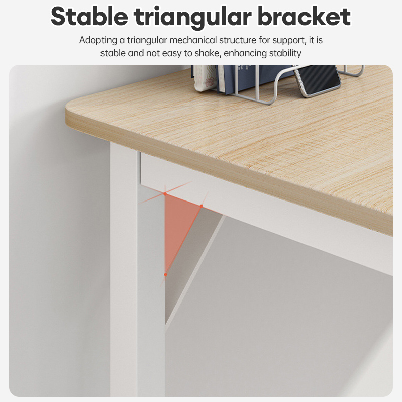 Office Table Study Table Long Computer Table Double Layer Storable ...