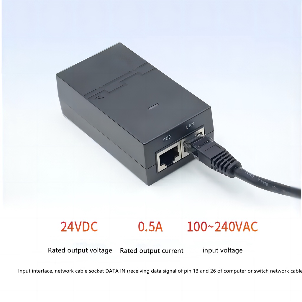 Comfast POE Adapter For Router Repeater 24V 1A | 48V 0.5A for POE ...