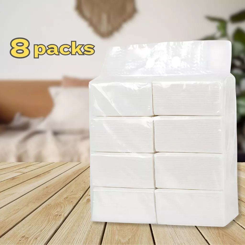 KM (BUY 1 TAKE 2 FREE) 4ply Organic Facial Tissue Paper Towel 24pcs 1 ...