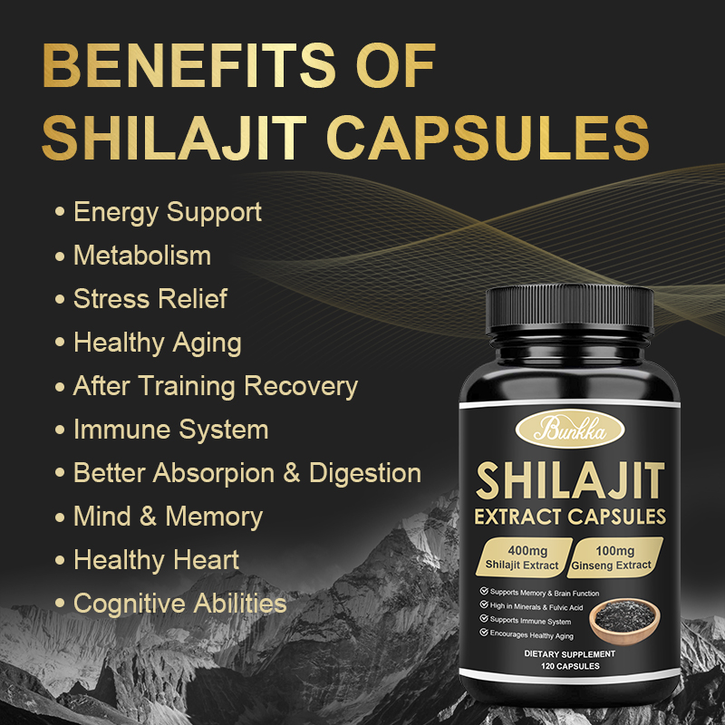 Bunkka Shilajit Capsules Support to Relieve body Inflammation ...