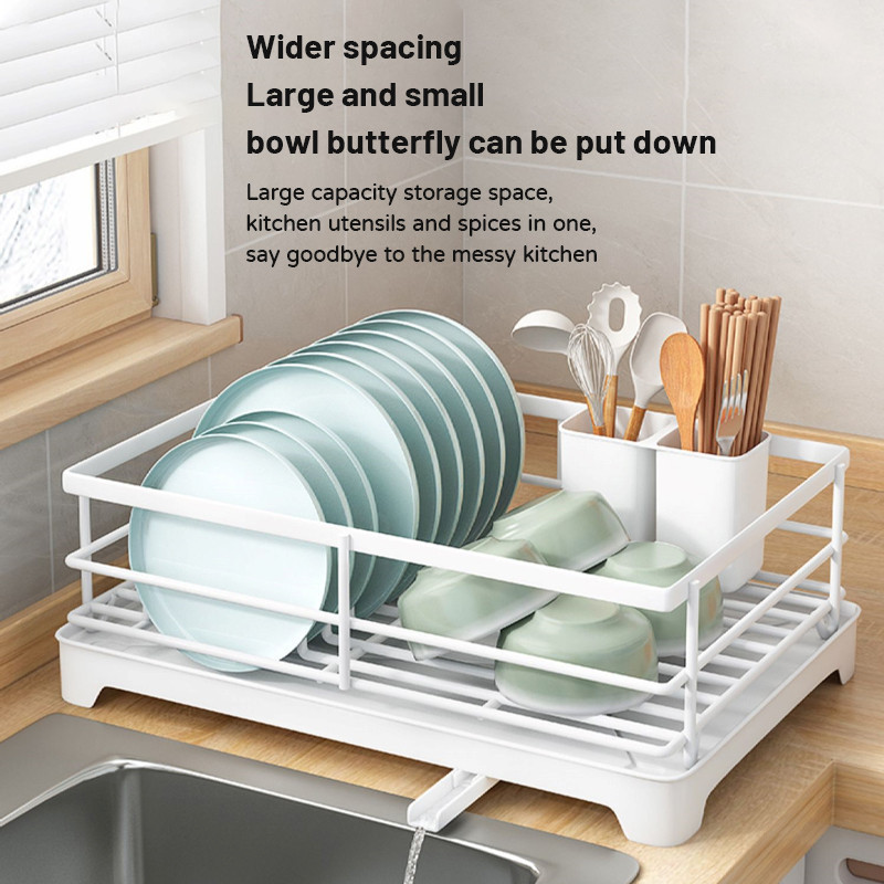 Dish Rack Kitchen Organizer Dish Drainer Stainless dish drainer ...