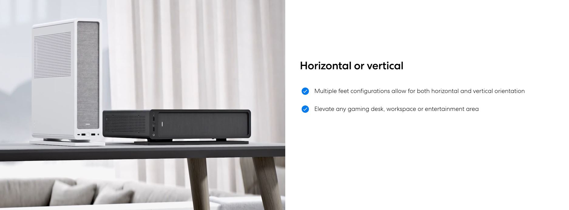 Fractal Computer PC Case Ridge PCIe 4.0 Small Form Factor Case Design ...