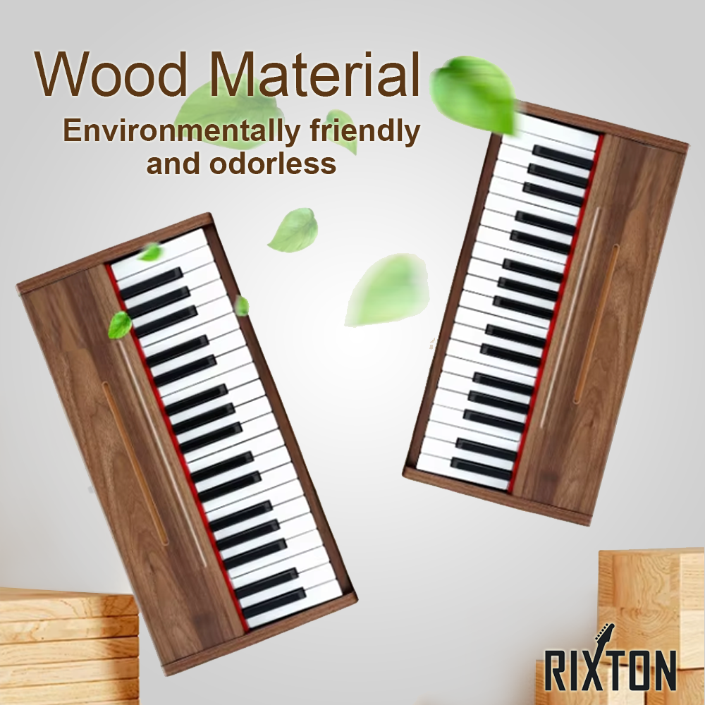 Rixton 37 Keys Digital Wood Piano Real High Sensitivity Weighted Keys ...