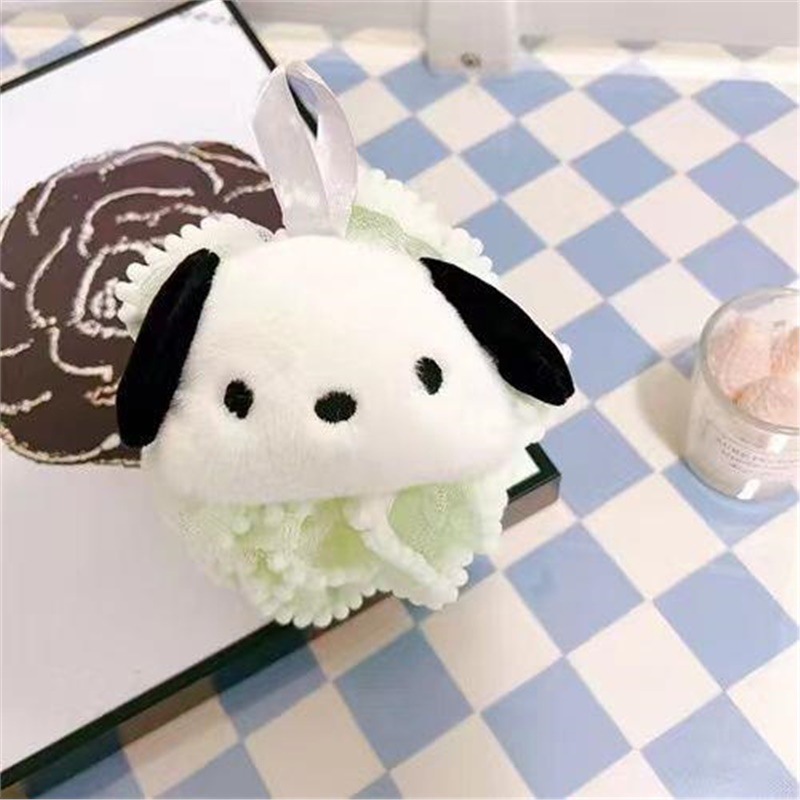3D Sanrio bath ball polka dot lace cute girl bath bath ball large ...
