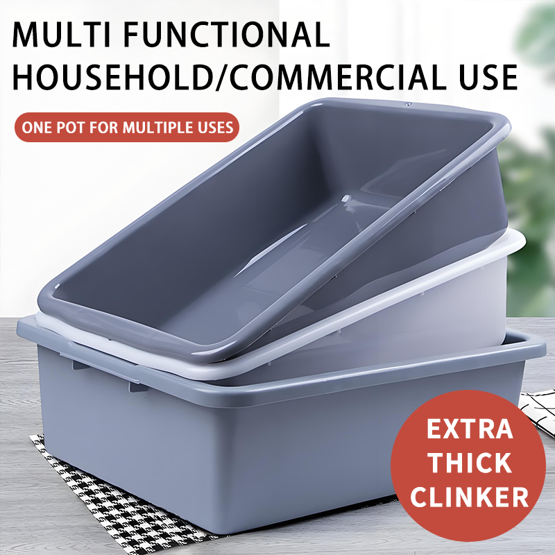 Thickened rectangular hotel dining basin vegetable washing basin large ...