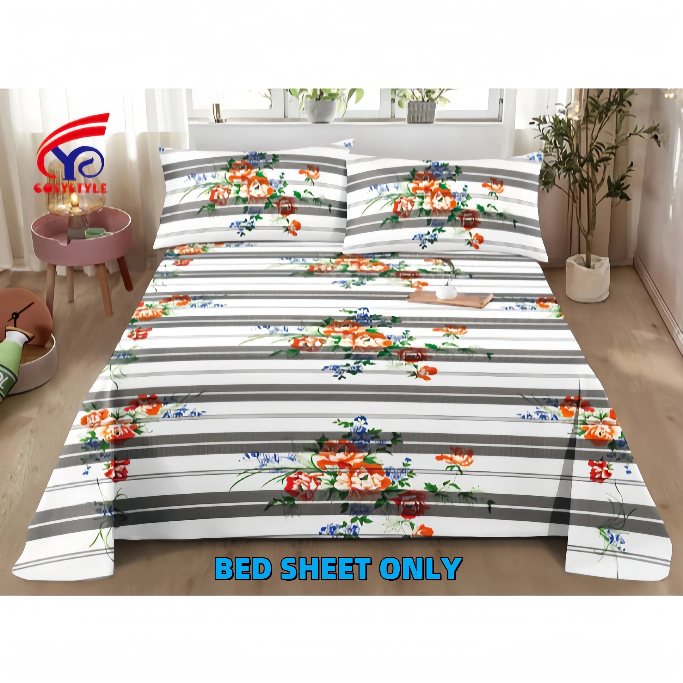 COD 333 double BLANKET DOUBLE Kumot for bed assorted colors designed ...