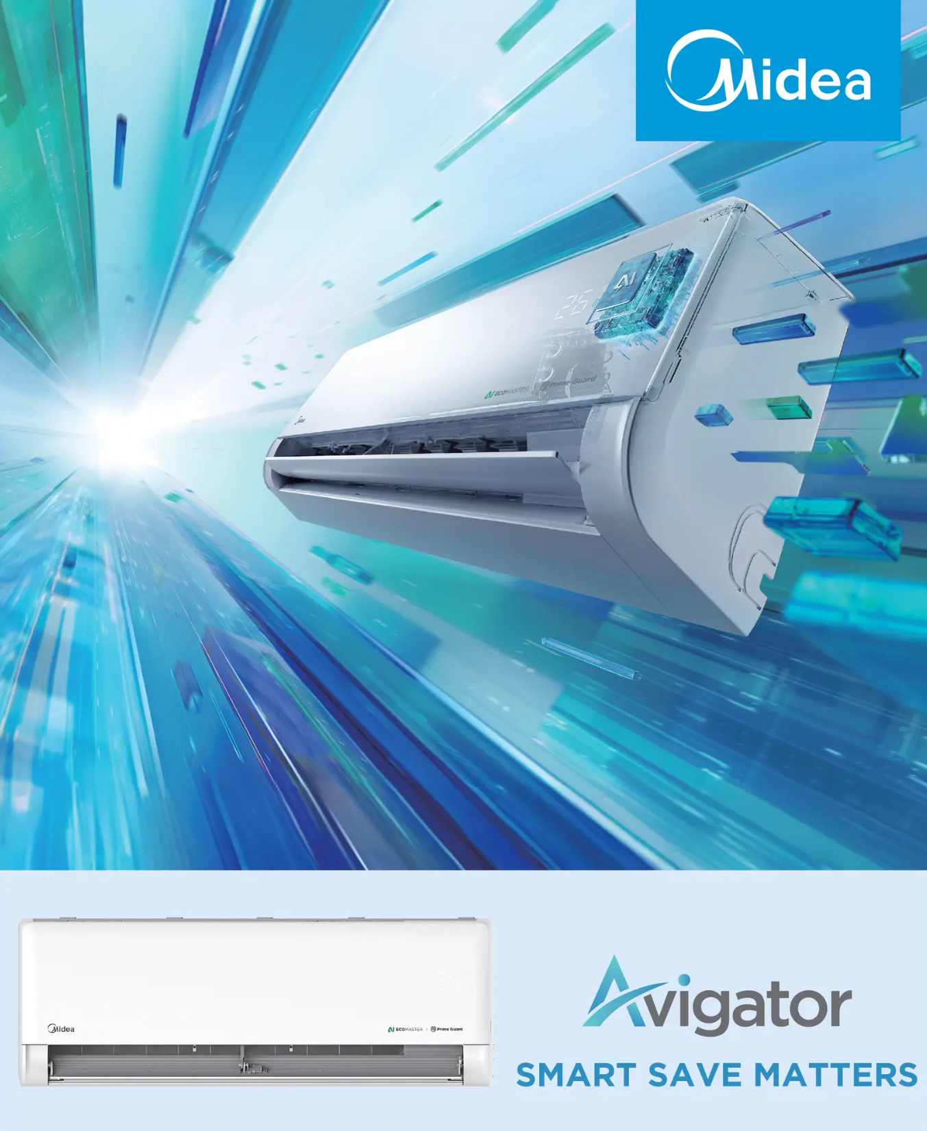 [NEW] Midea Avigator Full DC Inverter Split-Type Air-Conditioner ...