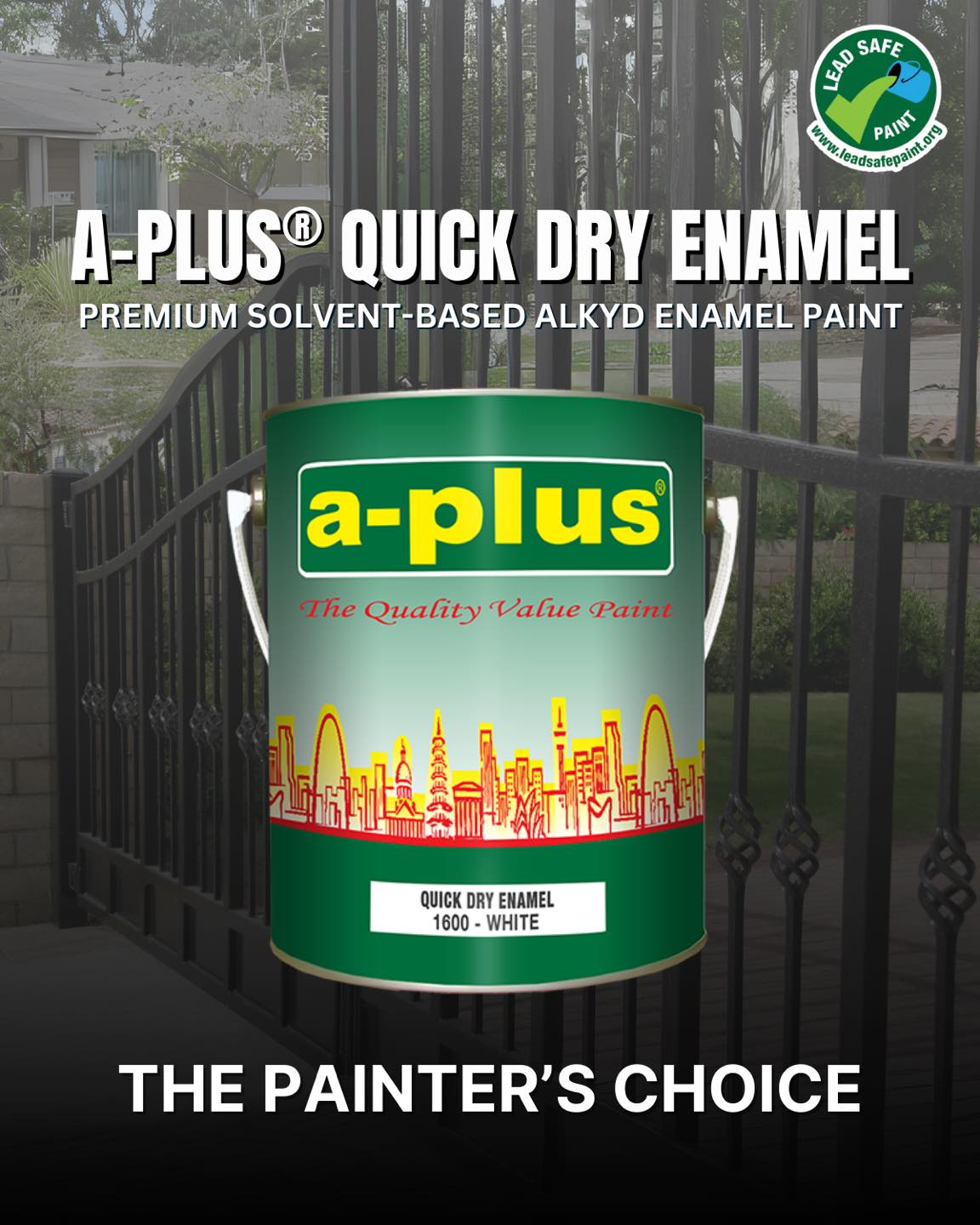 A-PLUS® ALKYD ENAMEL PAINT 4L | Shopee Philippines