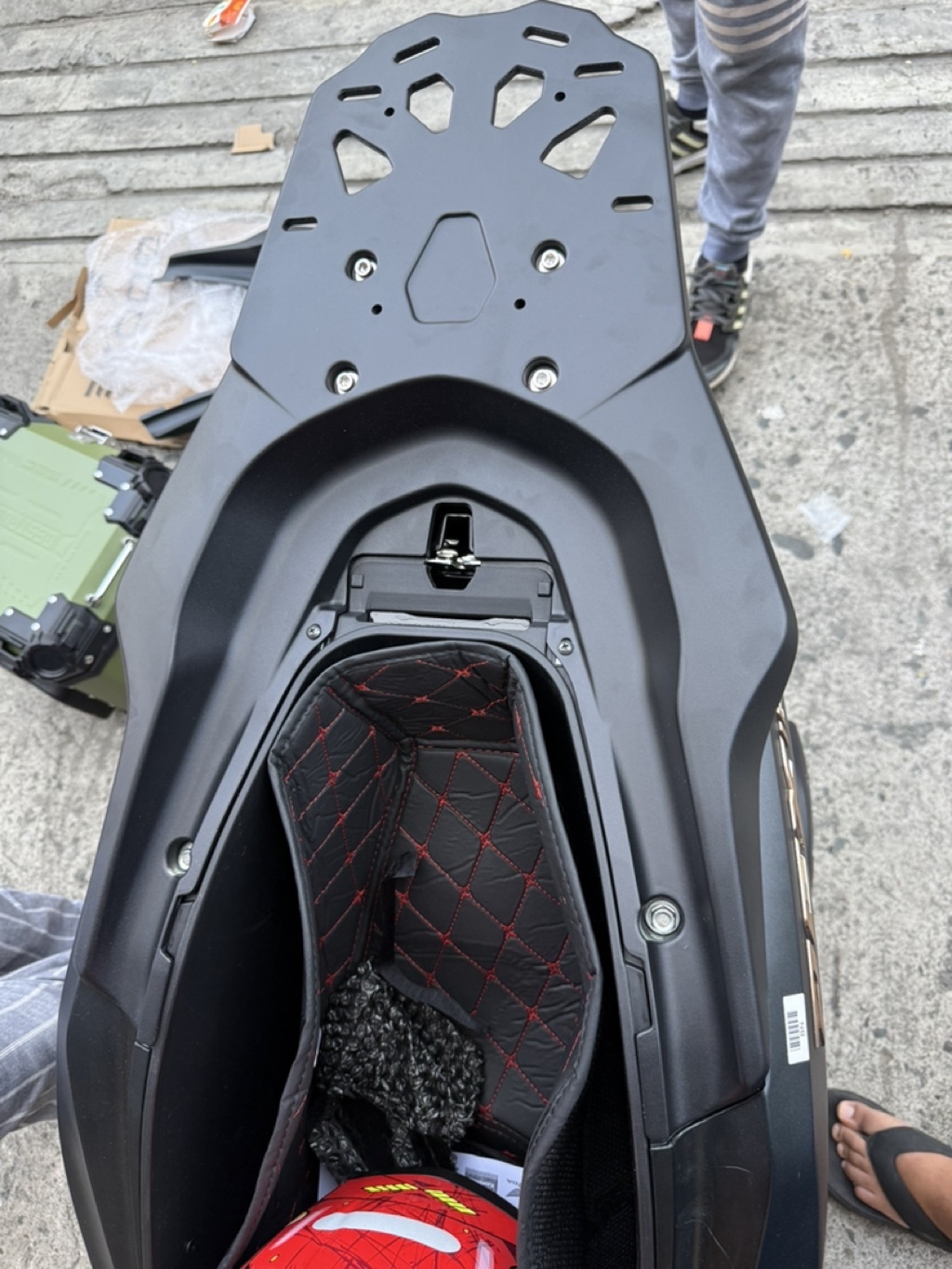 honda pcx 150 / 160 sec omni & sec goose for pcx 160 universal top box ...