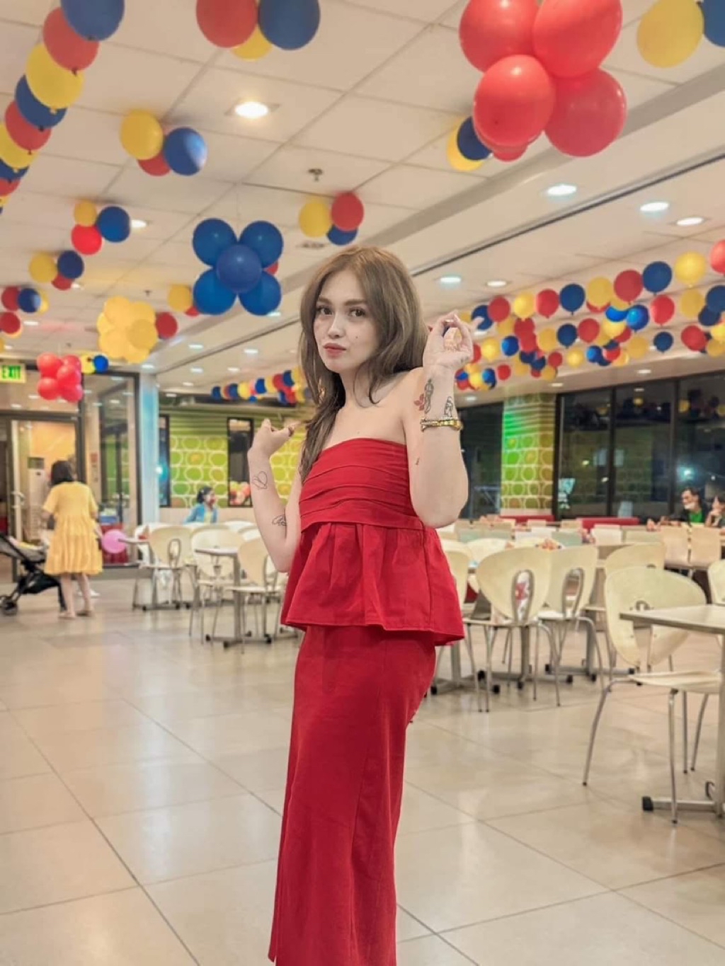 TUBE PEPLUM LAYERED LINEN TOPS | Shopee Philippines