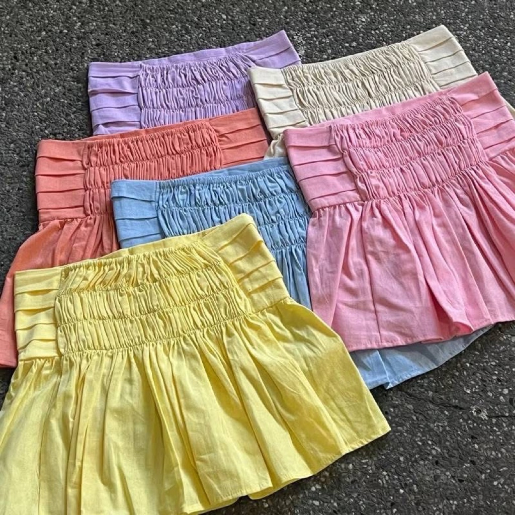 TUBE PEPLUM LAYERED LINEN TOPS | Shopee Philippines