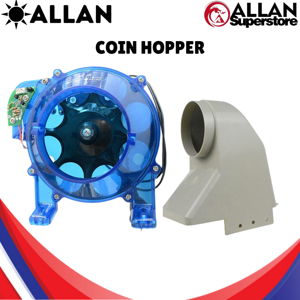 Allan Superstore Coin Hopper For Counter Changer Carwash Vendo Machine ...