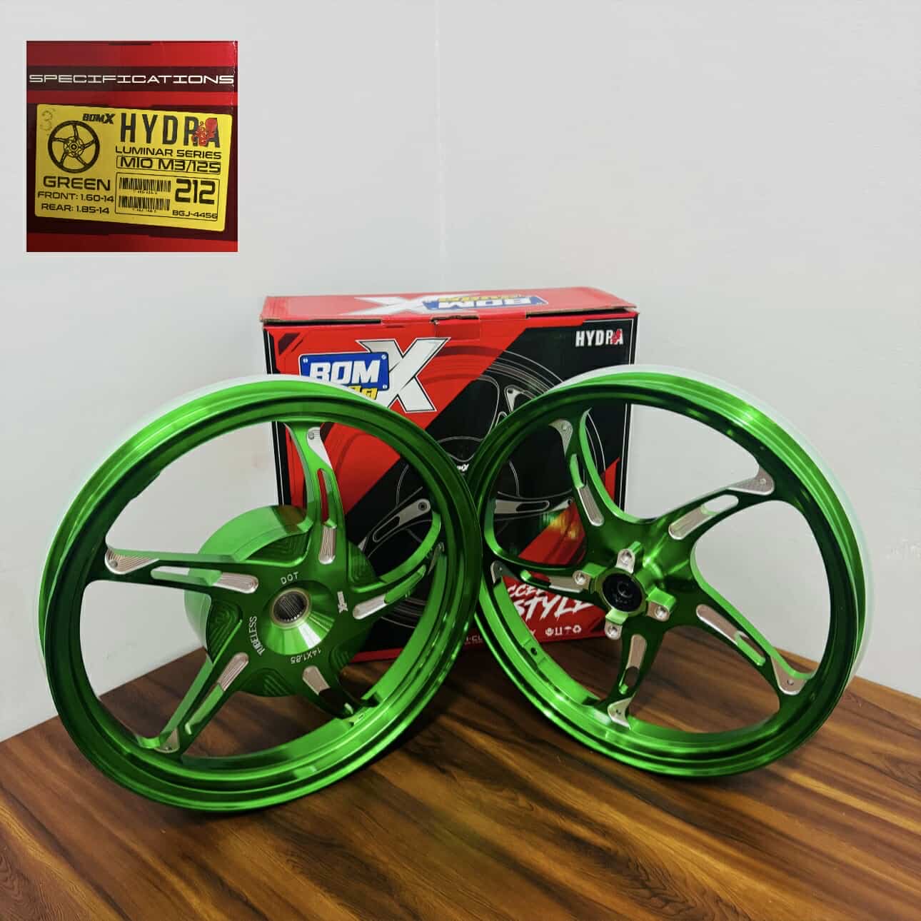 BOM X HYDRA MAGS FOR MIO I 125 / M3 | Shopee Philippines