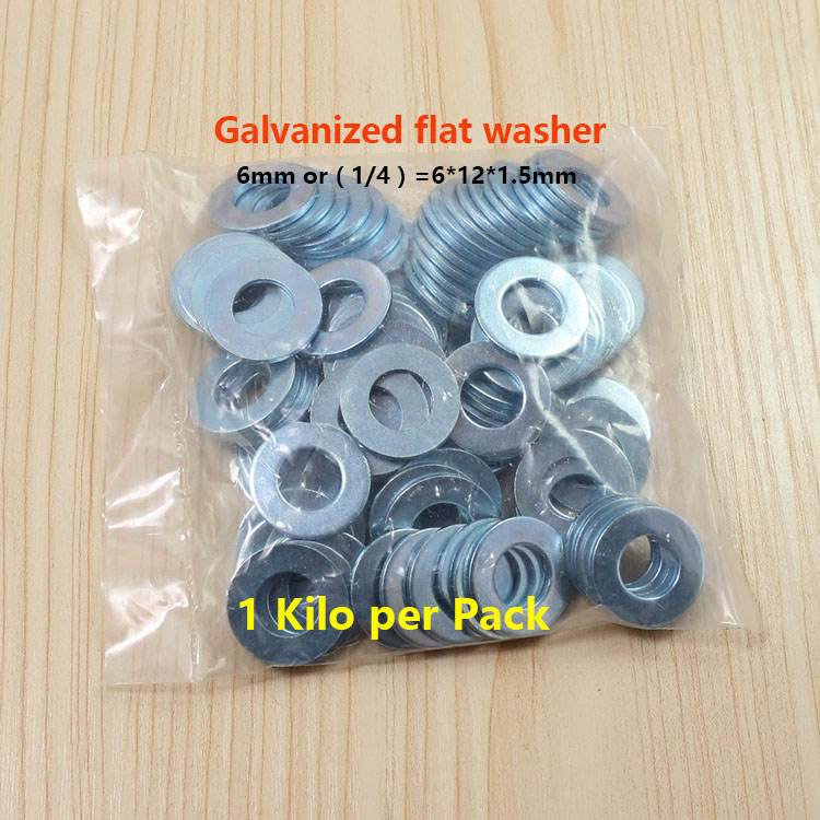 M5-M20 Galvanized flat washer/Flat Washer GALVANIZE (GI) Plain Washer ...