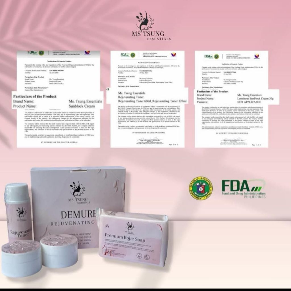 MS TSUNG DEMURE REJUVENATING SET (NEW PACKAGING) | Shopee Philippines