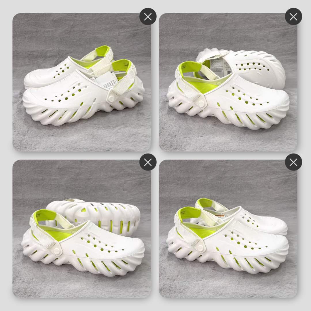 Crocs Echo ClogCasual sandals, breathable and wear-resistant, full ...