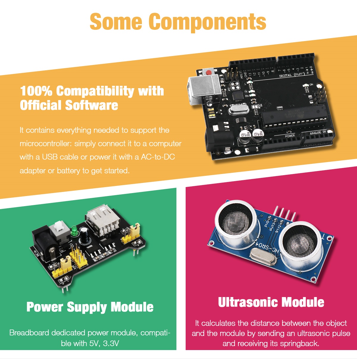 Super Starter Kit/Learning Kit For Uno R3 Projects Arduino With ...