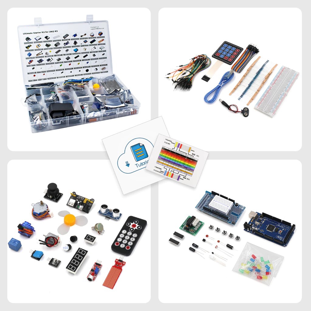 Mega 2560 Project Starter Kit For Mega328 Nano With Tutorial Compatible Arduino Ide | Shopee ...