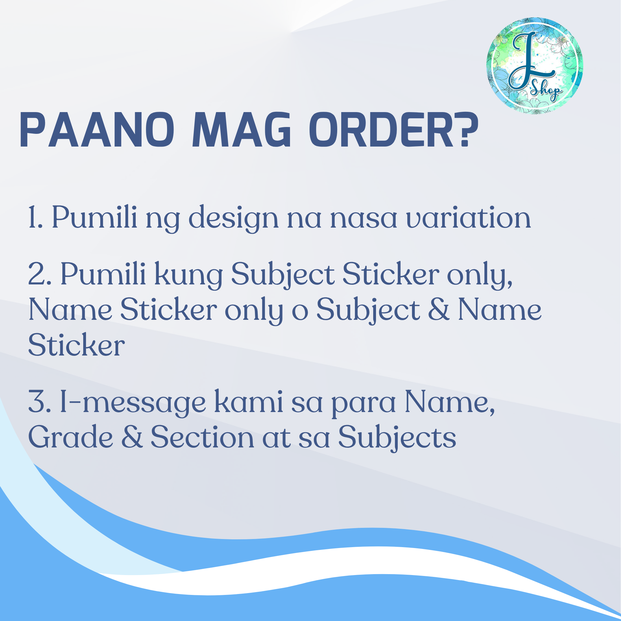 PERSONALIZED SUBJECT & NAME STICKER FOR NOTEBOOK& BOOKS | Shopee ...