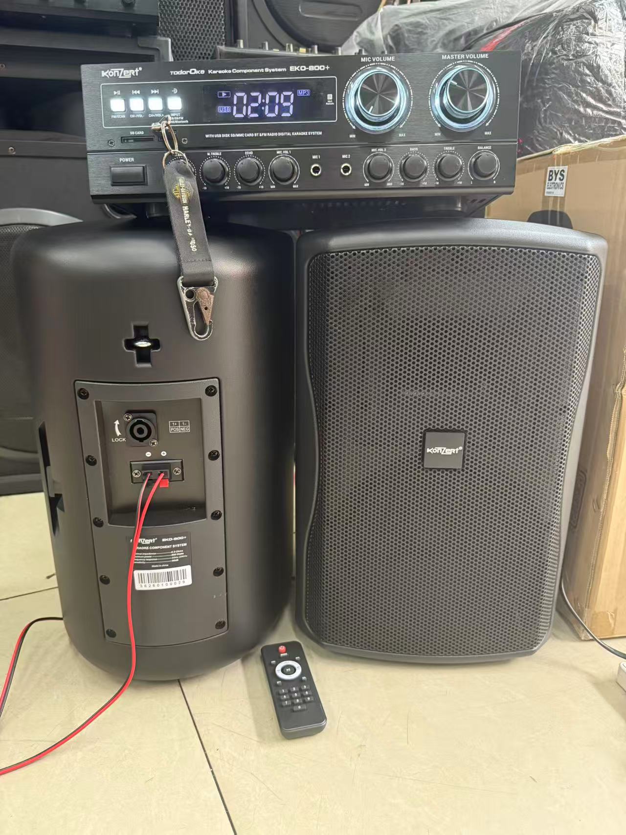 NEW KONZERT EKO-800+ BLUETOOTH KARAOKE SYSTEM | Shopee Philippines