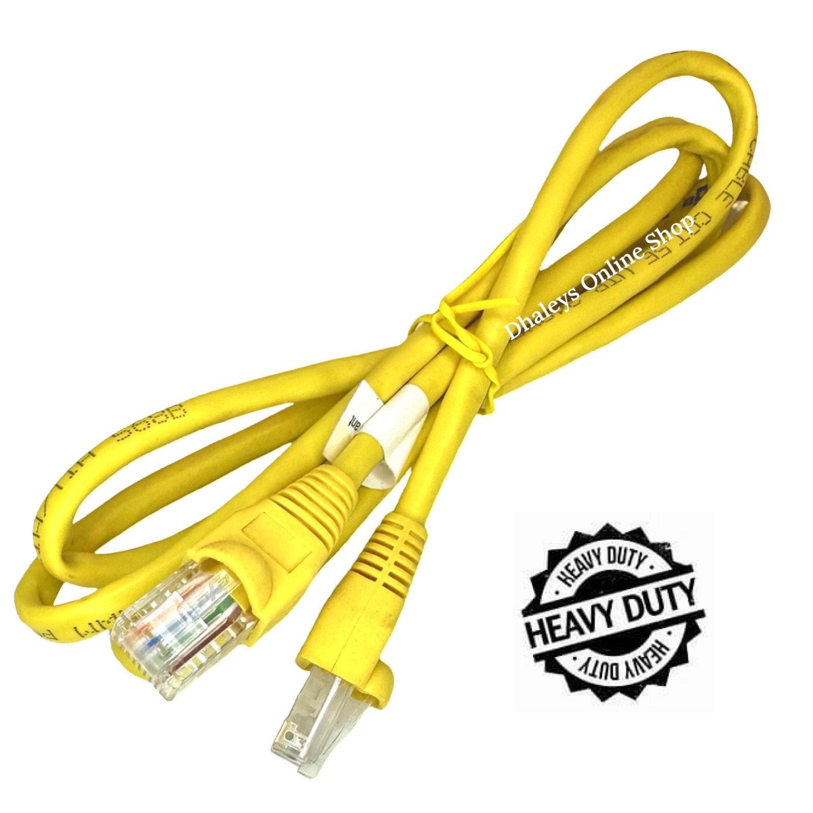 1m Data Cable CAT.5E LAN cable Heavy Duty with Connector Ethernet cable ...