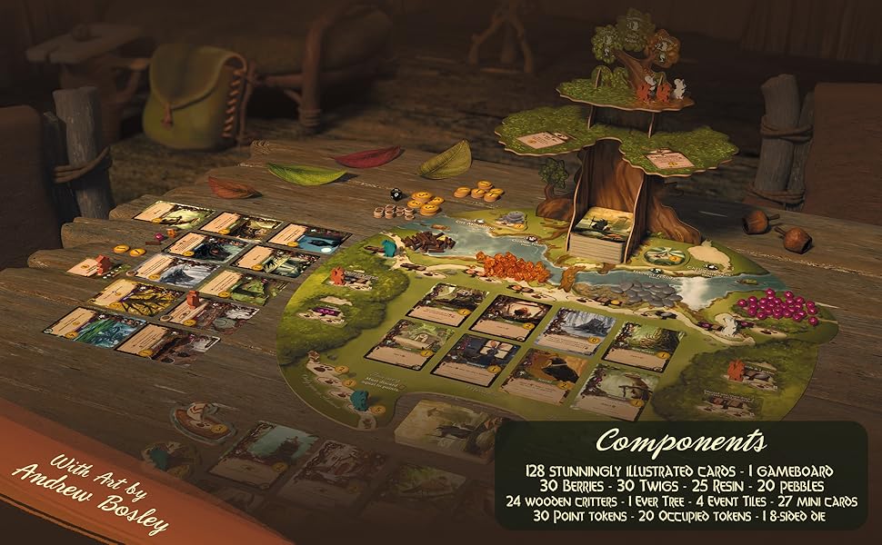 Everdell : Standard Edition by Starling Games - 1-4 Player Game Board ...