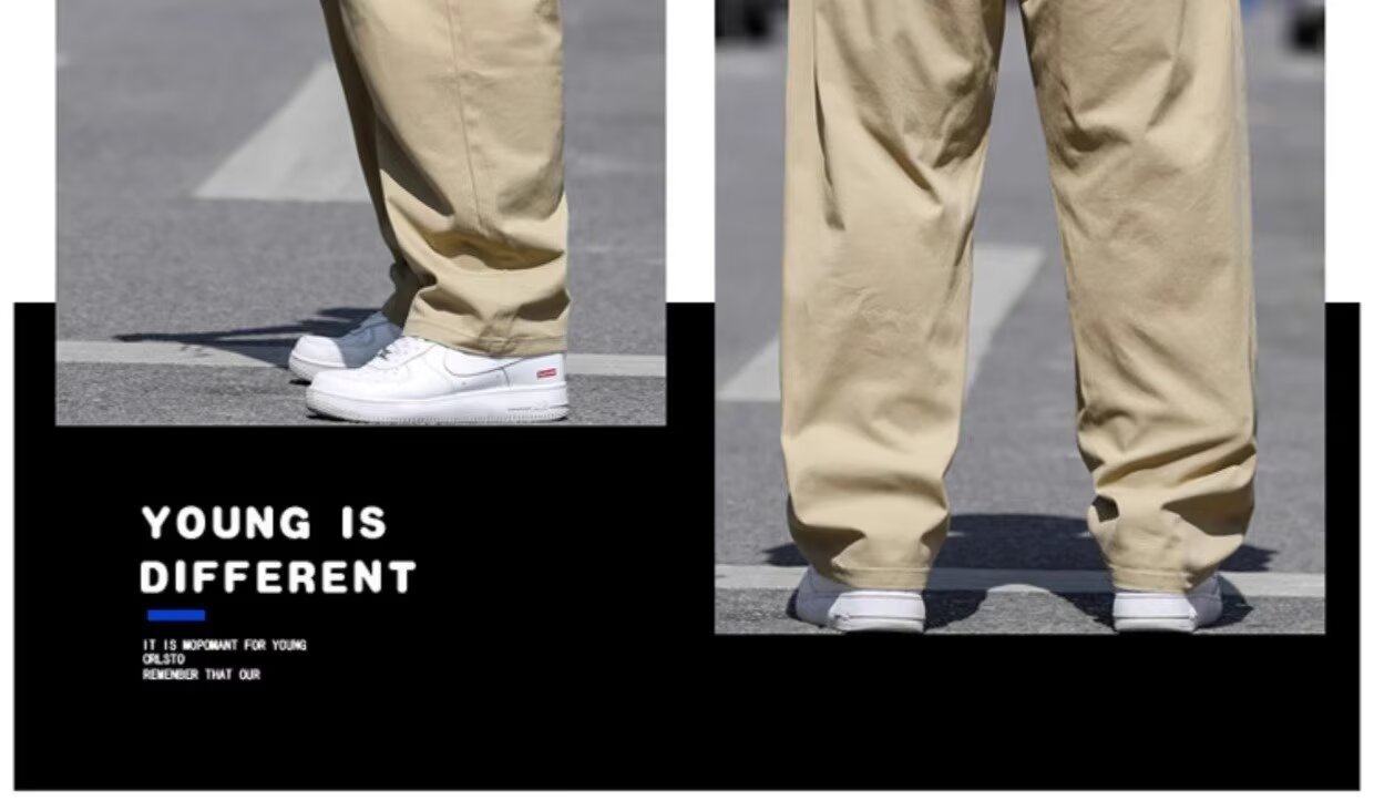 New style slimming【2XL- 8XL】plus size casual pants for men large loose ...