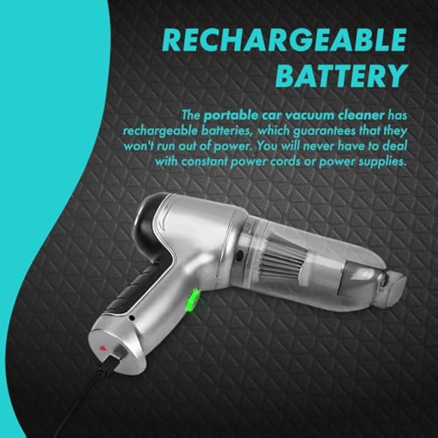 5kpa Mini Portable Vacuum Cleaner For Home PC Blower Cleaner Wireless ...