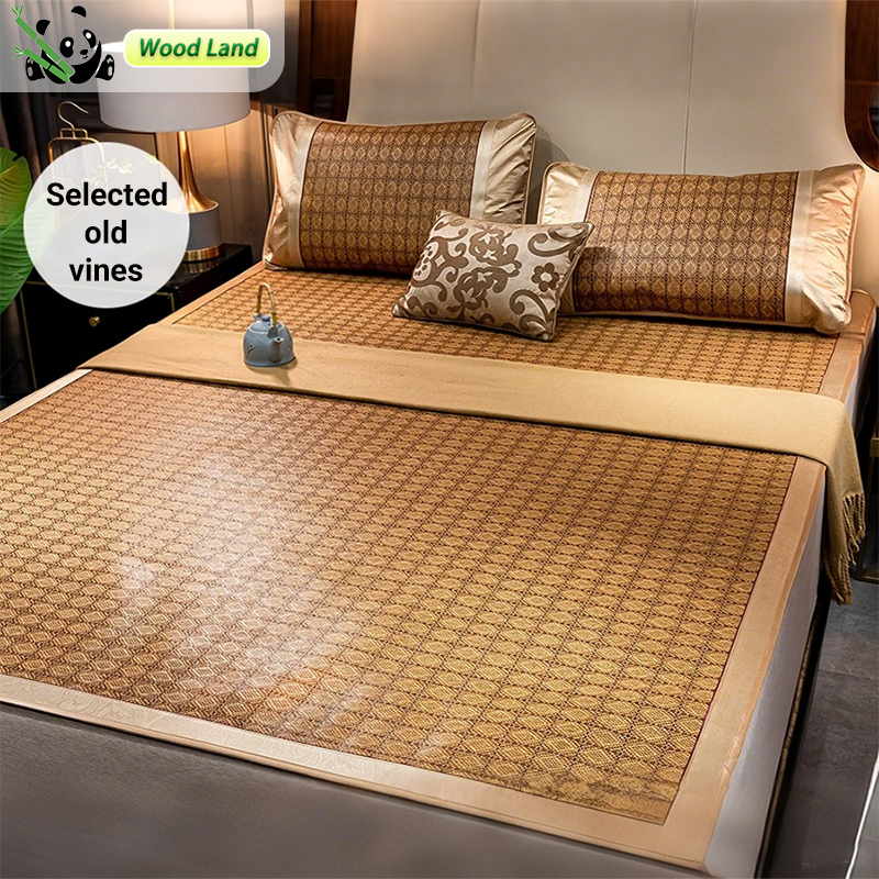 WoodLand Bamboo Mats Pure Natural Bamboo Creates Rapid Cooling Summer ...