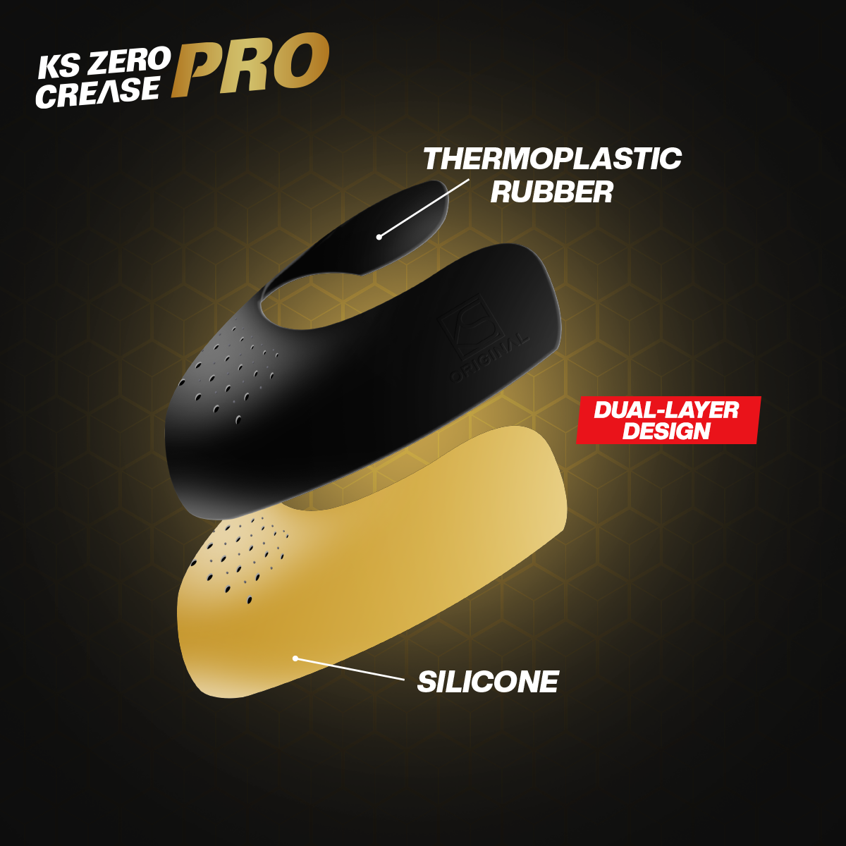 KS Zero Crease Pro – Premium Anti Crease Shoe Crease Protector Sneaker ...