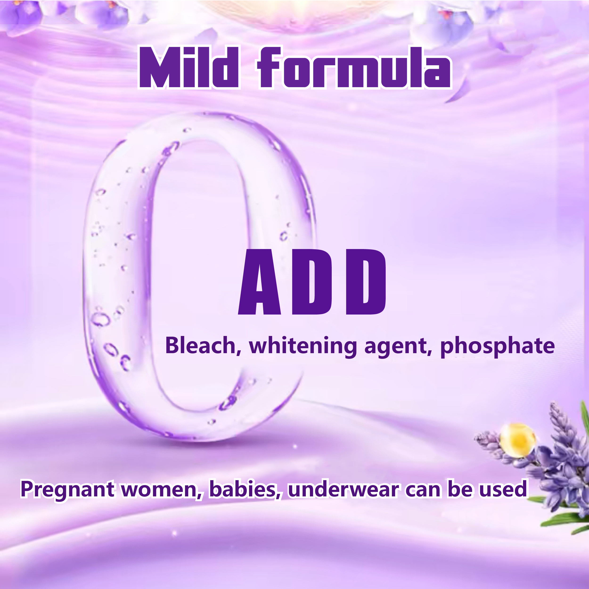 500ML Natural 72h Long Last scent 4in1 washing powder baby detergent ...