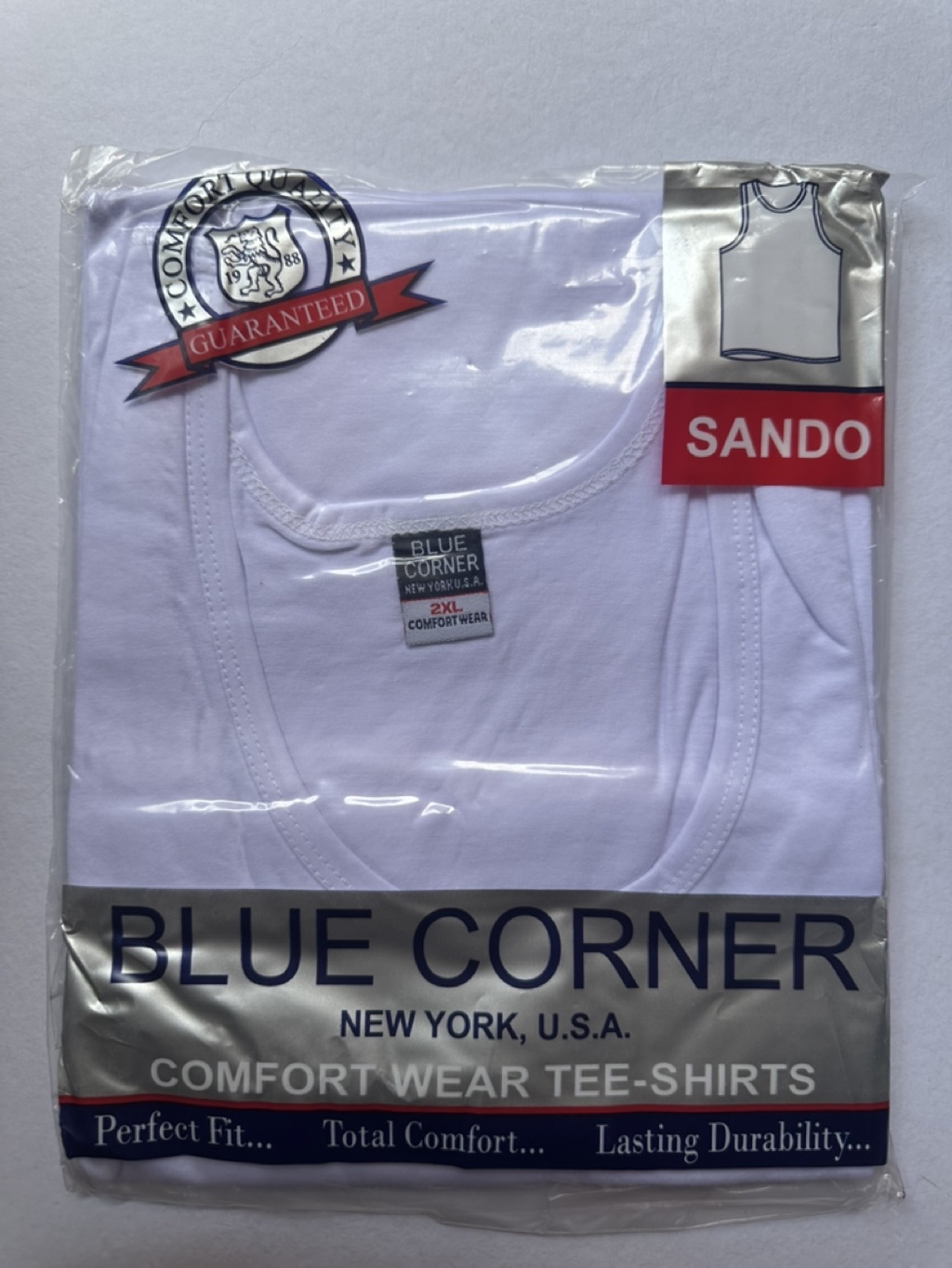 Blue Corner Sando For Men ( Adult ) | Shopee Philippines