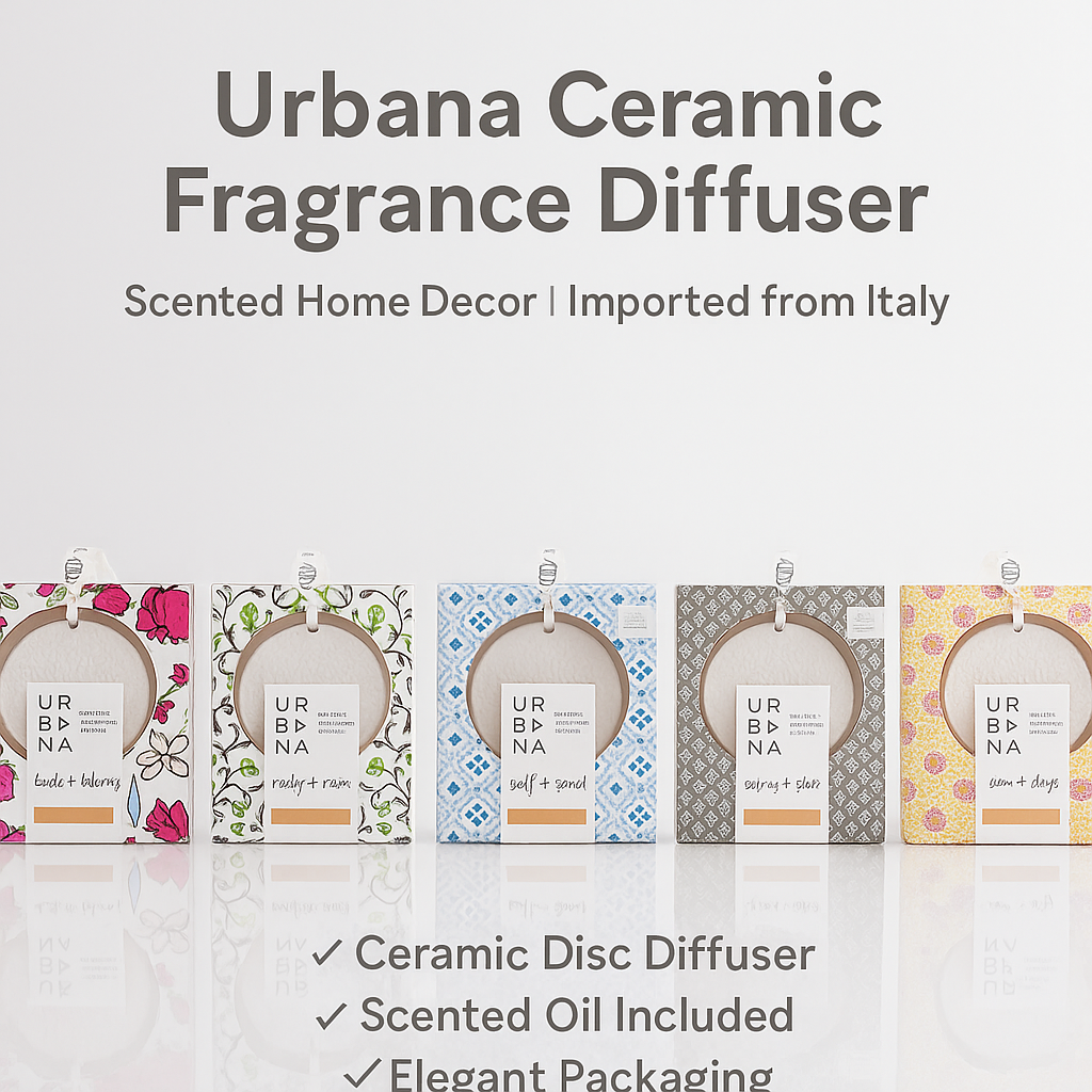 Urbana Ceramic Fragrance Diffuser – Scented Home Decor | Imported from ...