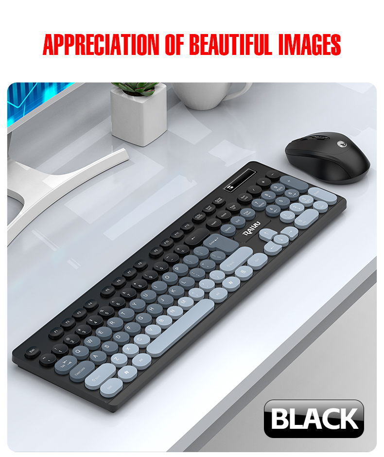 Zeus x Raiku R901 2.4G Wireless Keyboard & Mouse Combo - Colorful ...
