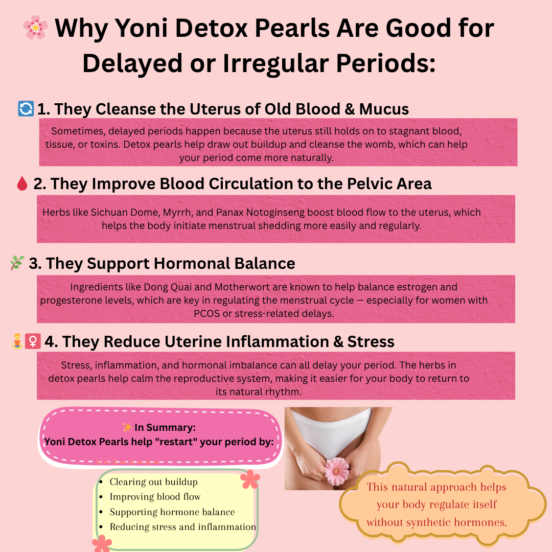 Delayed Menstruation? Try This Pamparegla Herbal Detox for Faster ...