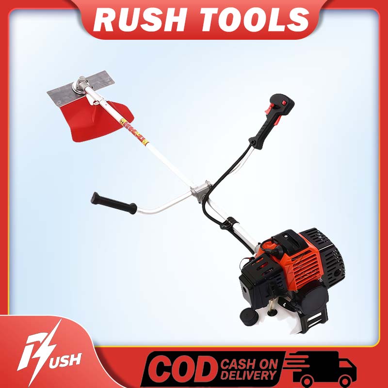 GX35 Grass Cutter Trimmer 4 Stroke/2 Stroke Lawn Mower with Big Frame ...
