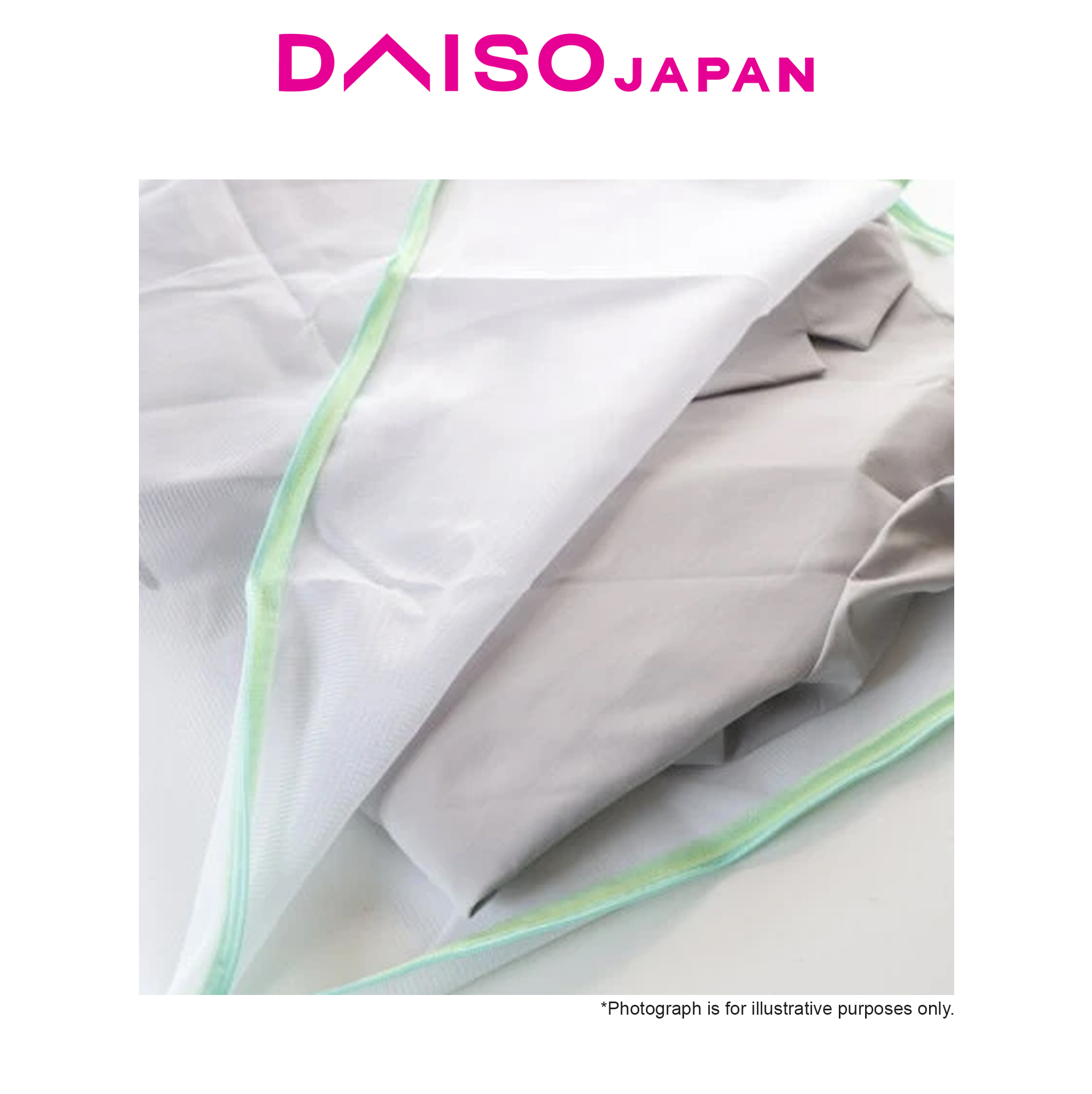 Daiso Square Laundry Net (60cmx60cm) | Shopee Philippines