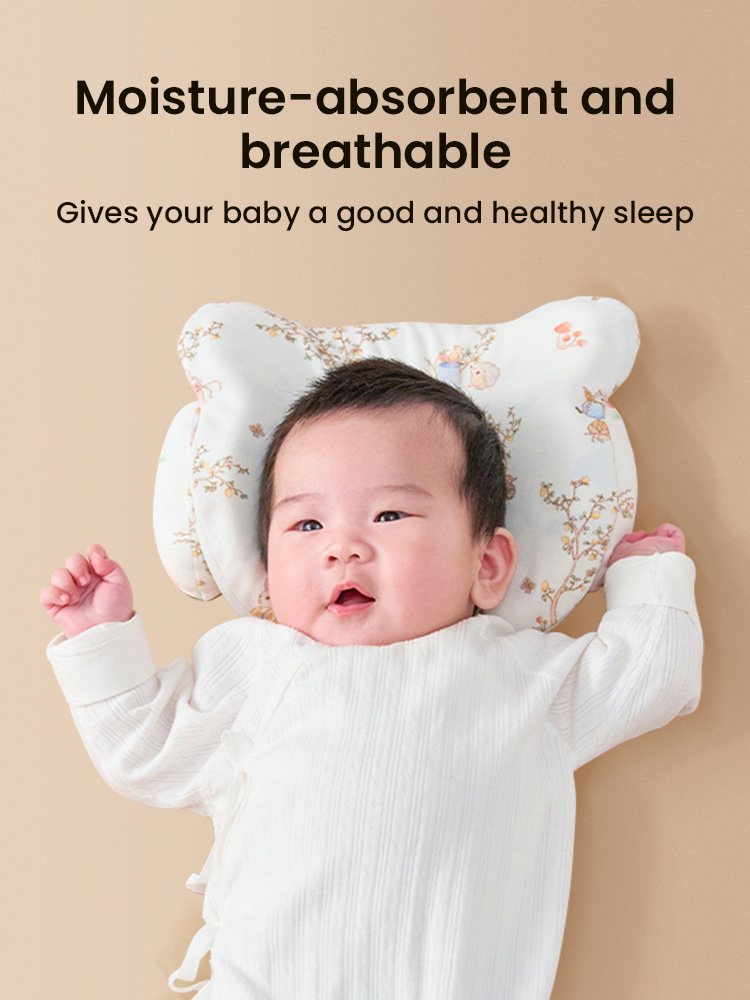 Yuumi Baby Pillow Ergonomic Support Unan Infant Breathable Memory ...
