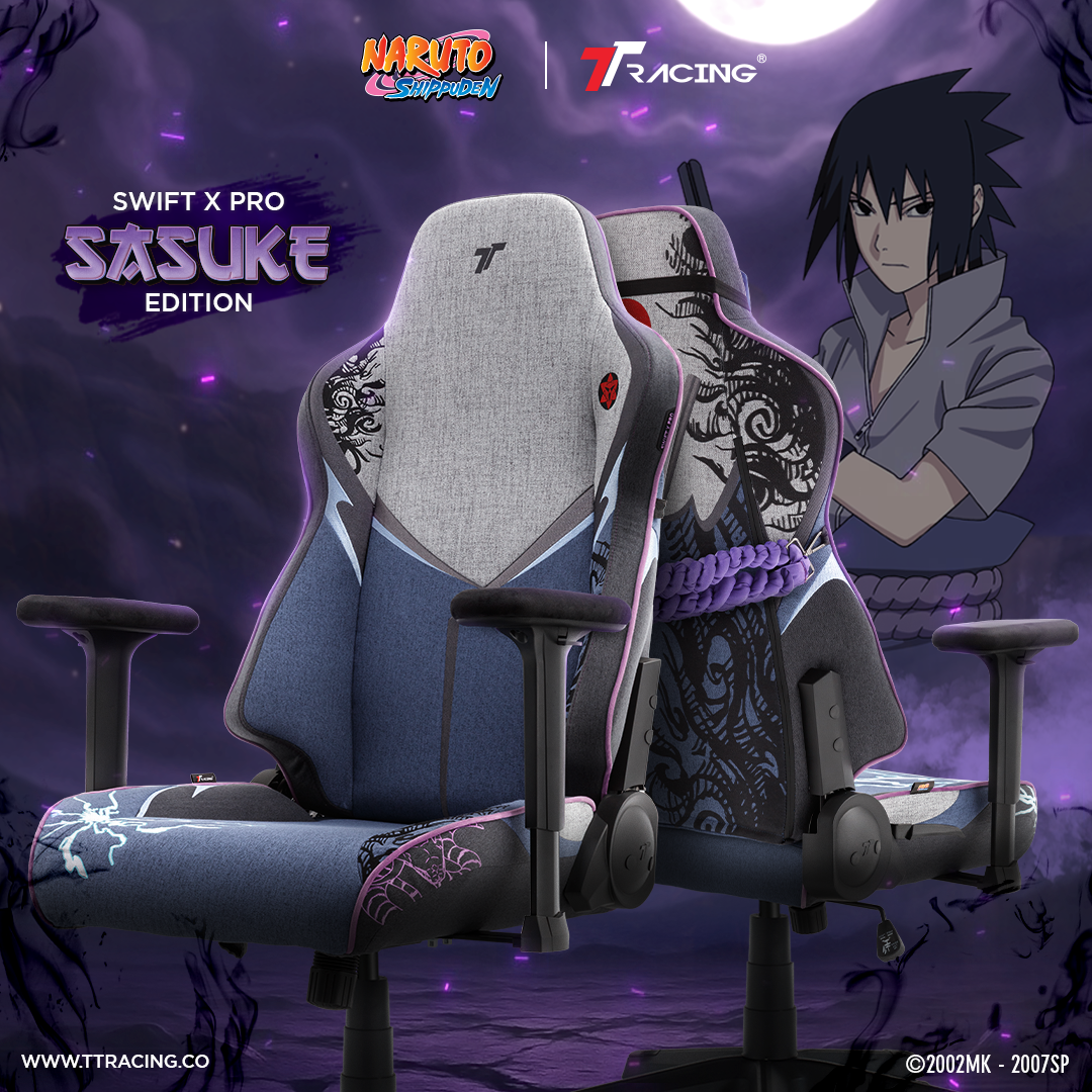 TTRacing Swift X Pro Air Threads Fabric Gaming Chair - Sasuke Edition ...