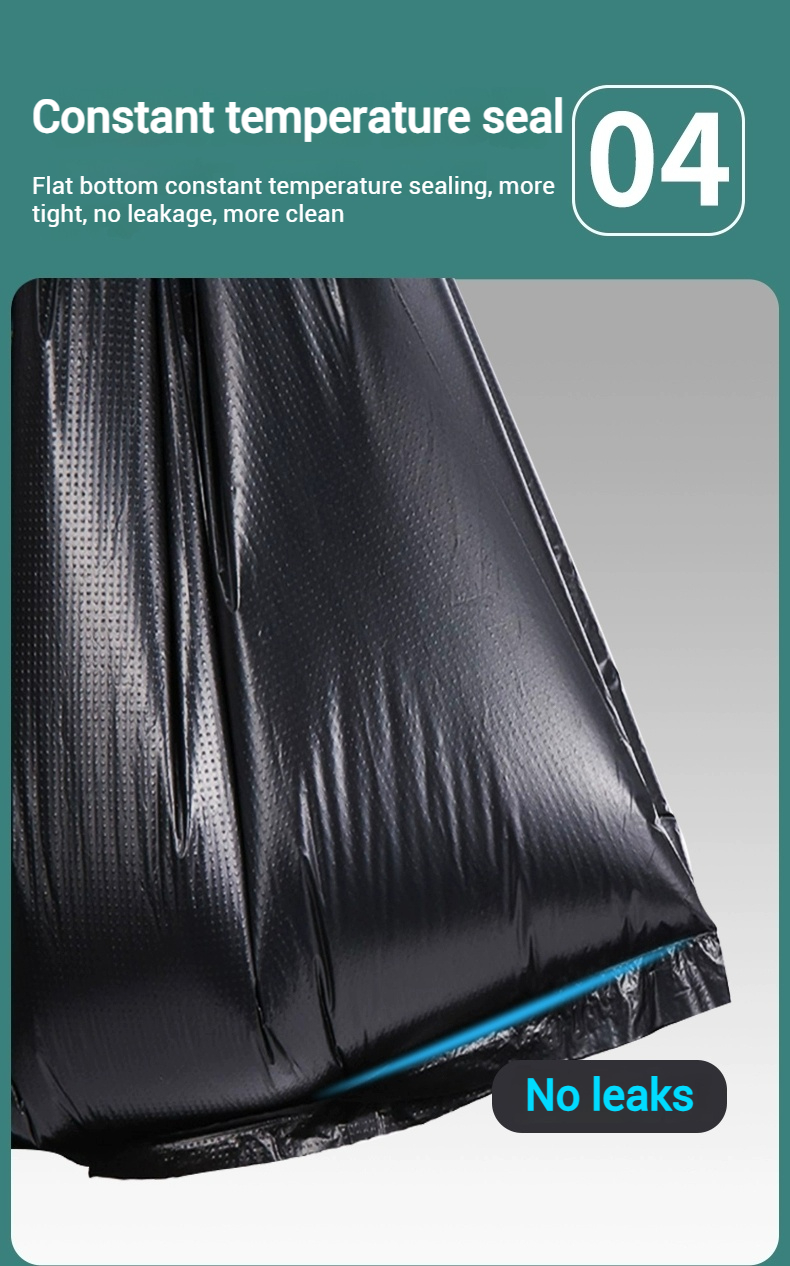 100Pcs Garbage bag 100pcs makapal Trash bag Black (S/M/L/XL/2XL/3XL ...