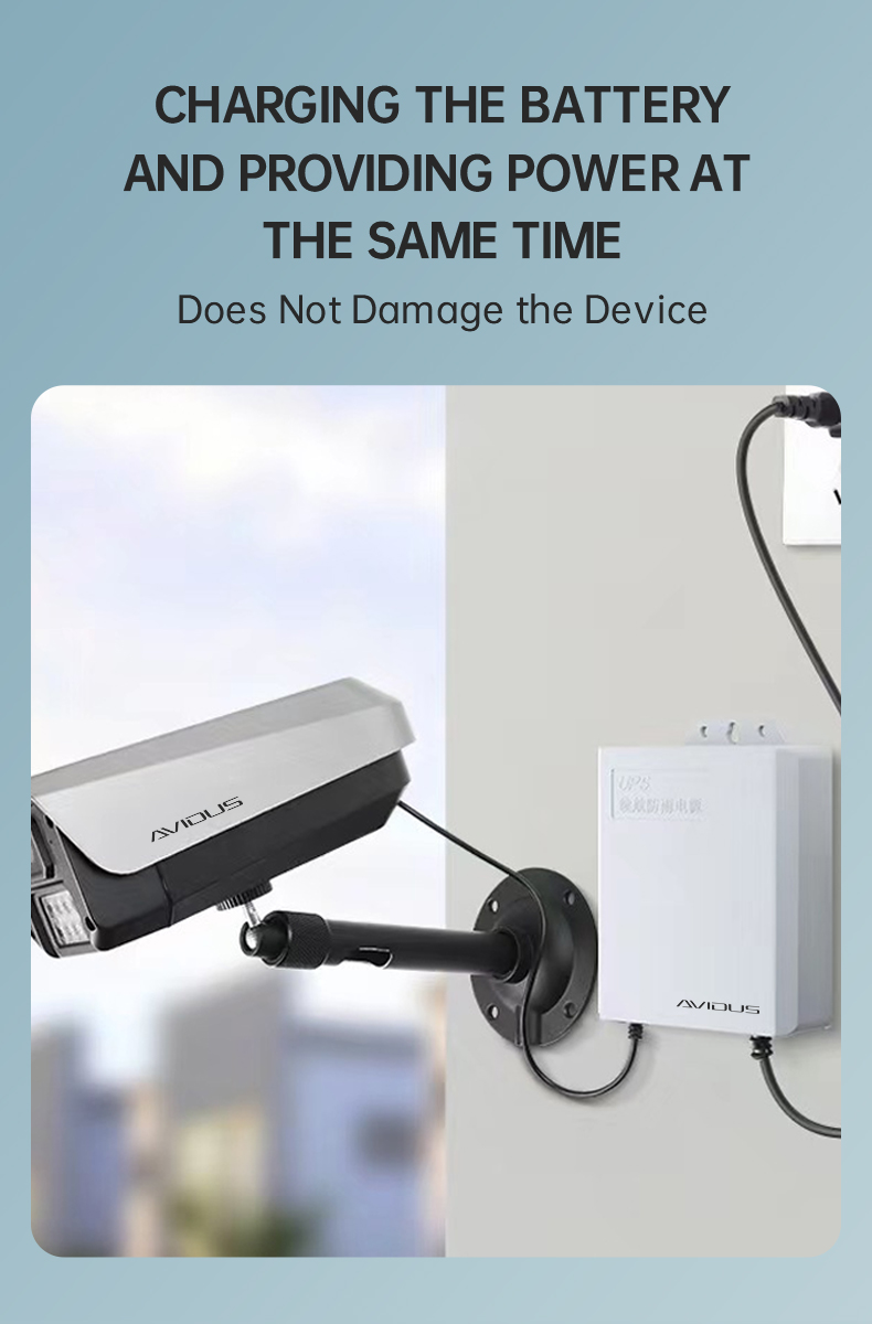 AVIDUS Uninterruptible Power Supply Extension cord 12V 1.5A Mini UPS ...