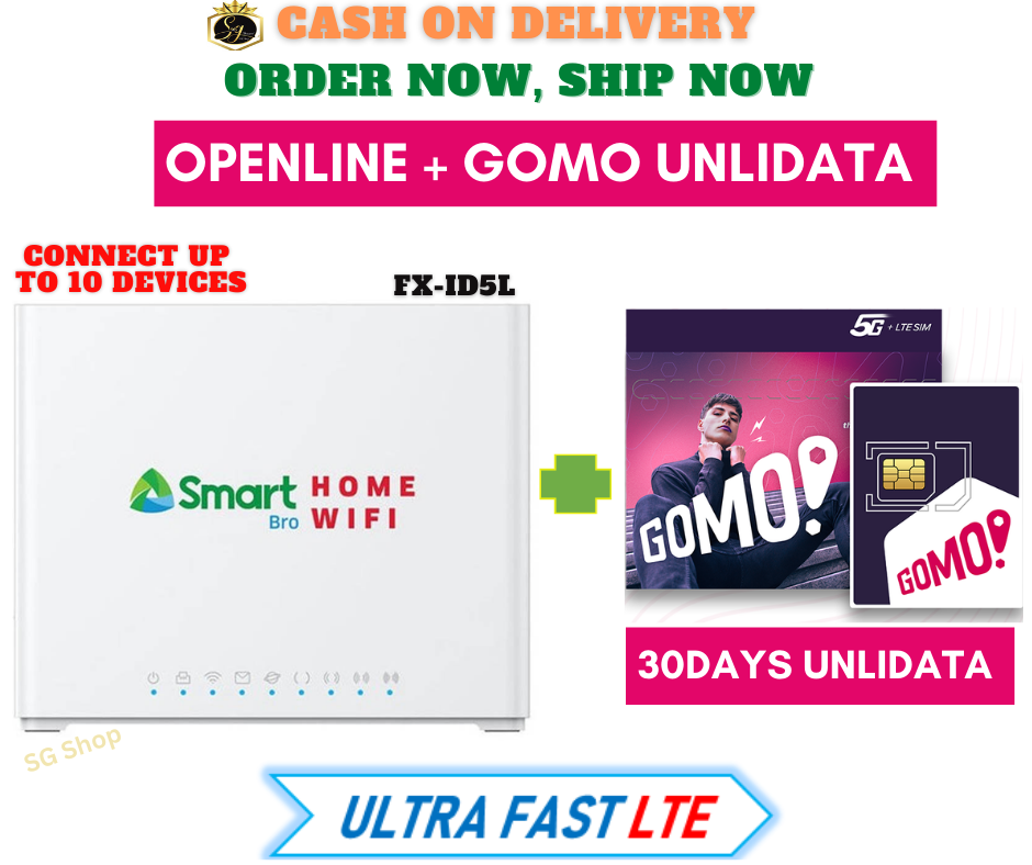 PLDT/SMART BRO HOME PREPAID WIFI 15/30DAYS UNLIDATA Sim card | Shopee Philippines