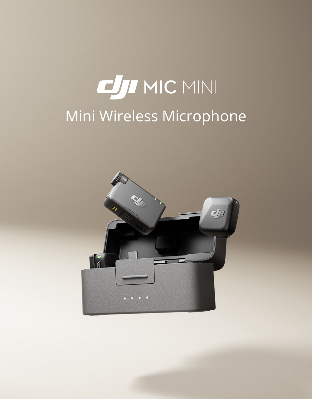 DJI Mic Mini - Ultralight, Discreet Microphone | 11.5h Operating Time ...